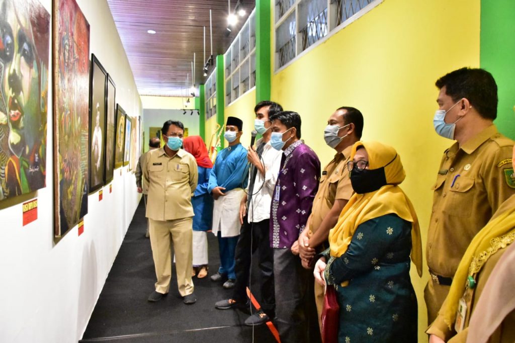 Raja Yoserizal Zen Buka Secara Resmi Pameran Seni Rupa “Rasa Rupa Rasa ...
