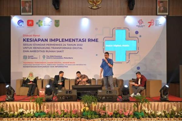 Kominfo dan Kemenkes Dorong Implementasi RME di Faskes Riau untuk ...